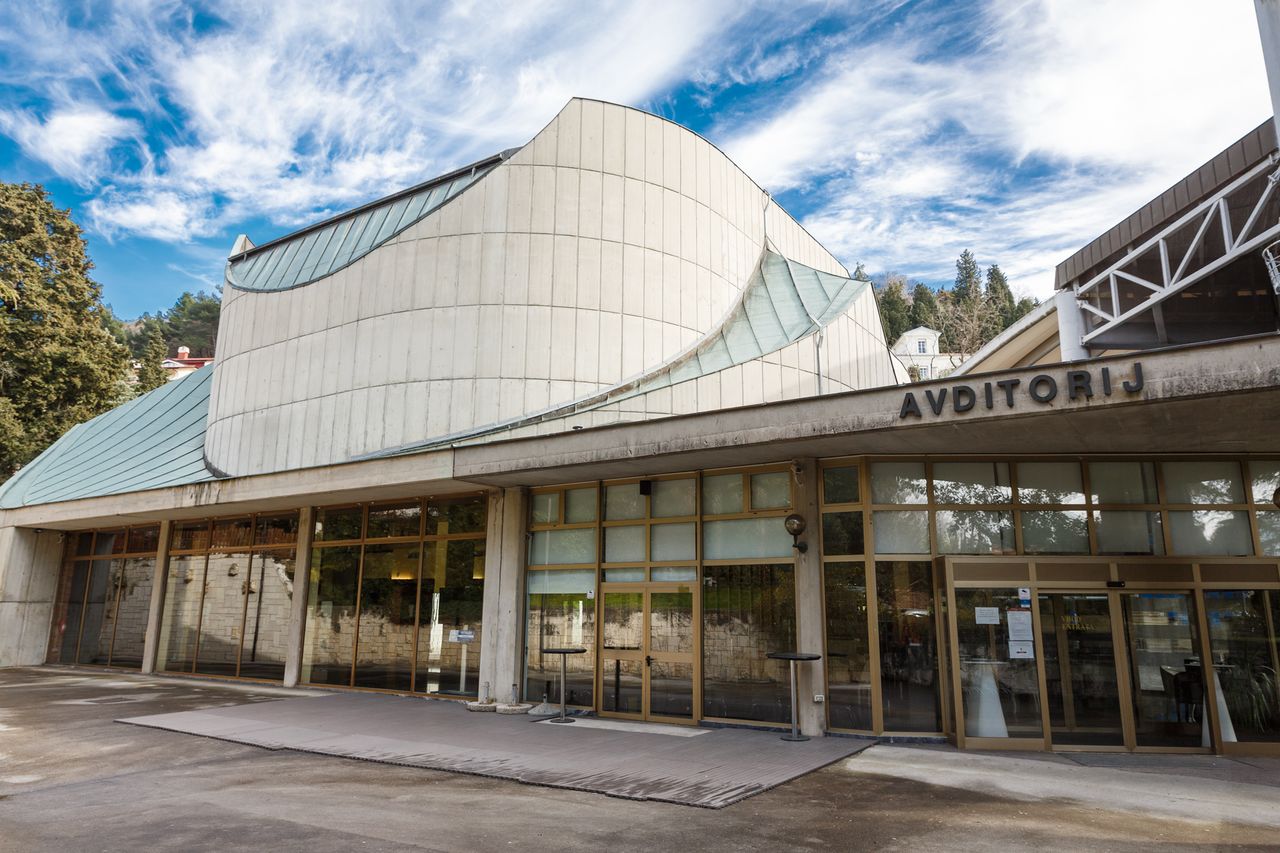 Portorož Auditorium - Culture of Slovenia